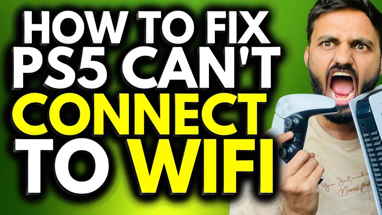 How to Fix PS5 Can't Connect to WiFi | PS5 Internet Problems? Try This ...