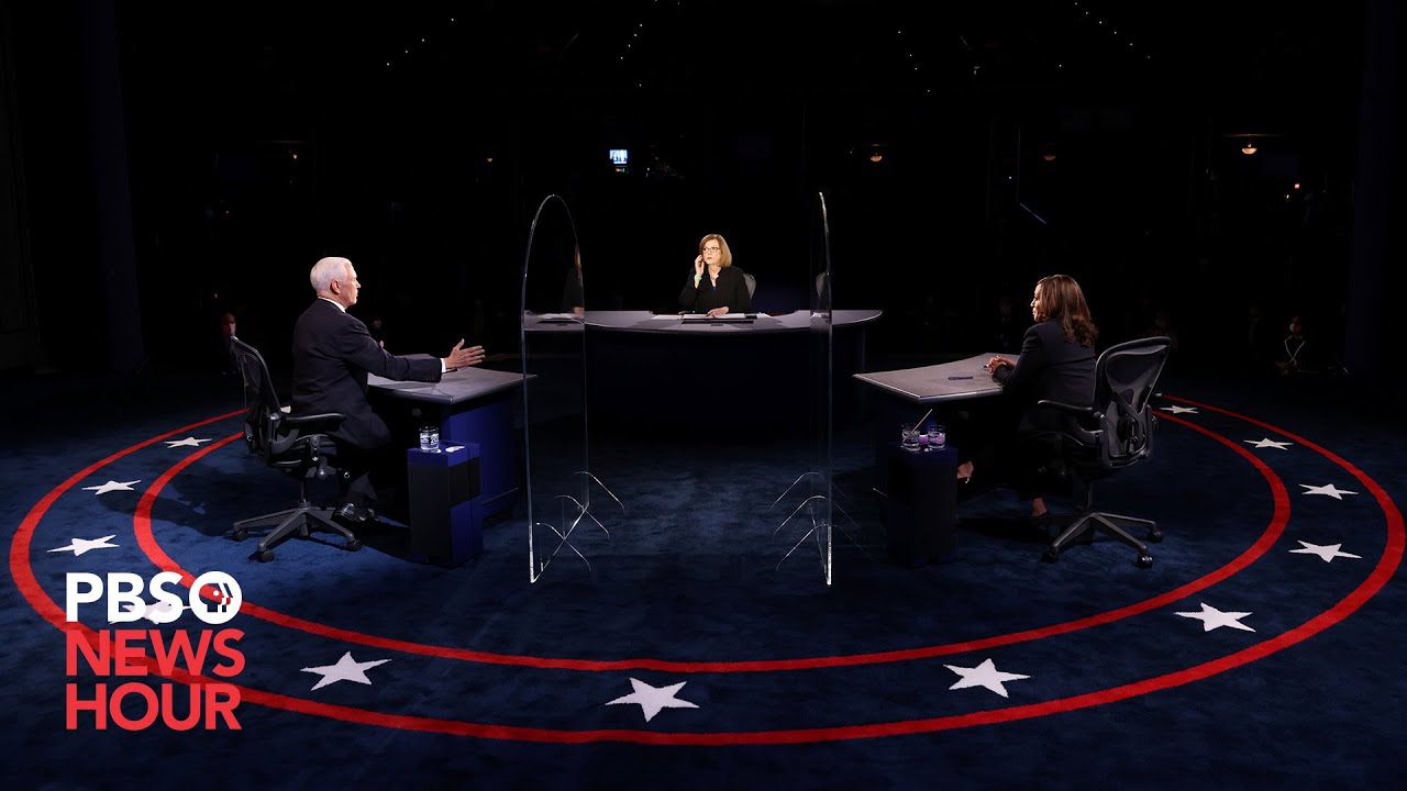 Harris vs. Pence: The 2020 vice presidential debate - YouTube