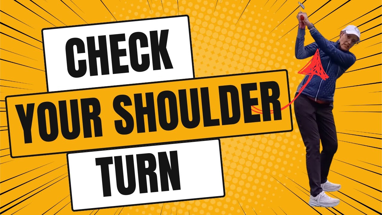 How to check your shoulder turn - YouTube
