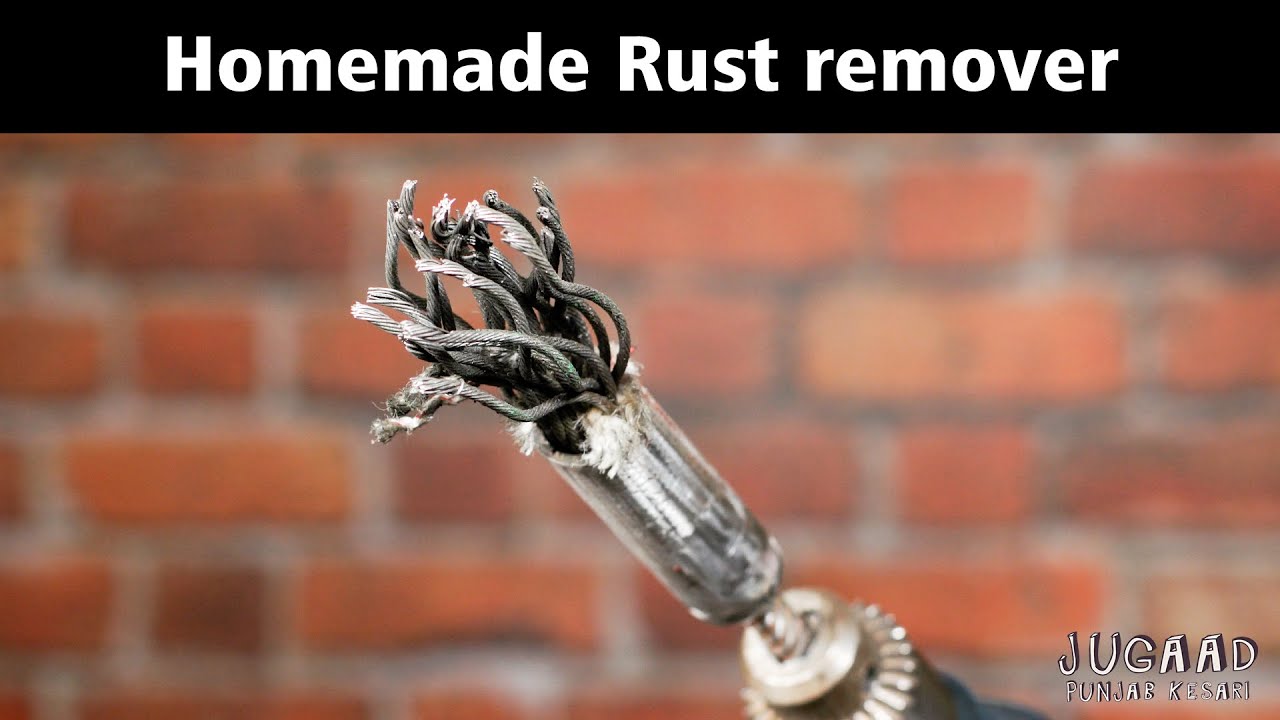 Homemade Rust Remover - YouTube