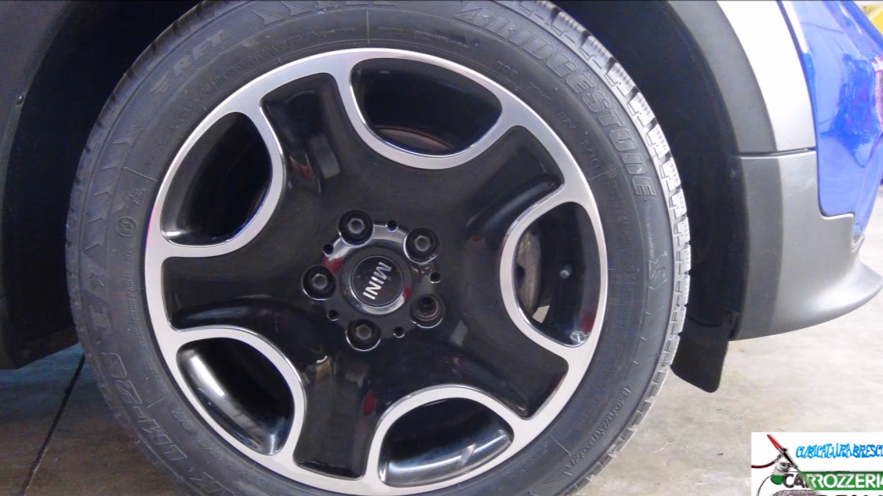 Cerchi diamantati mini cooper - YouTube