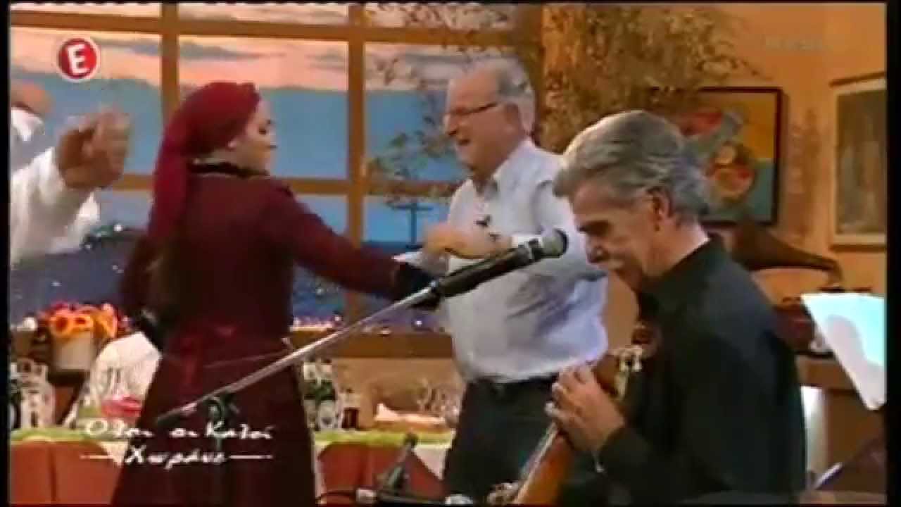 Μαντινάδες & Μαύρα μου μάτια - Βασίλης Σκουλάς @ EpsilonTV - YouTube