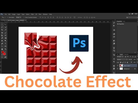 Chocolate effect in Photoshop | How to make chocolate effect in ...