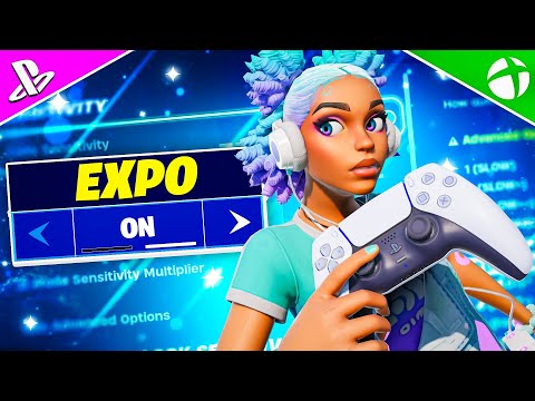 Trying the BEST EXPONENTIAL Settings & Sensitivity in Fortnite Chapter 6..