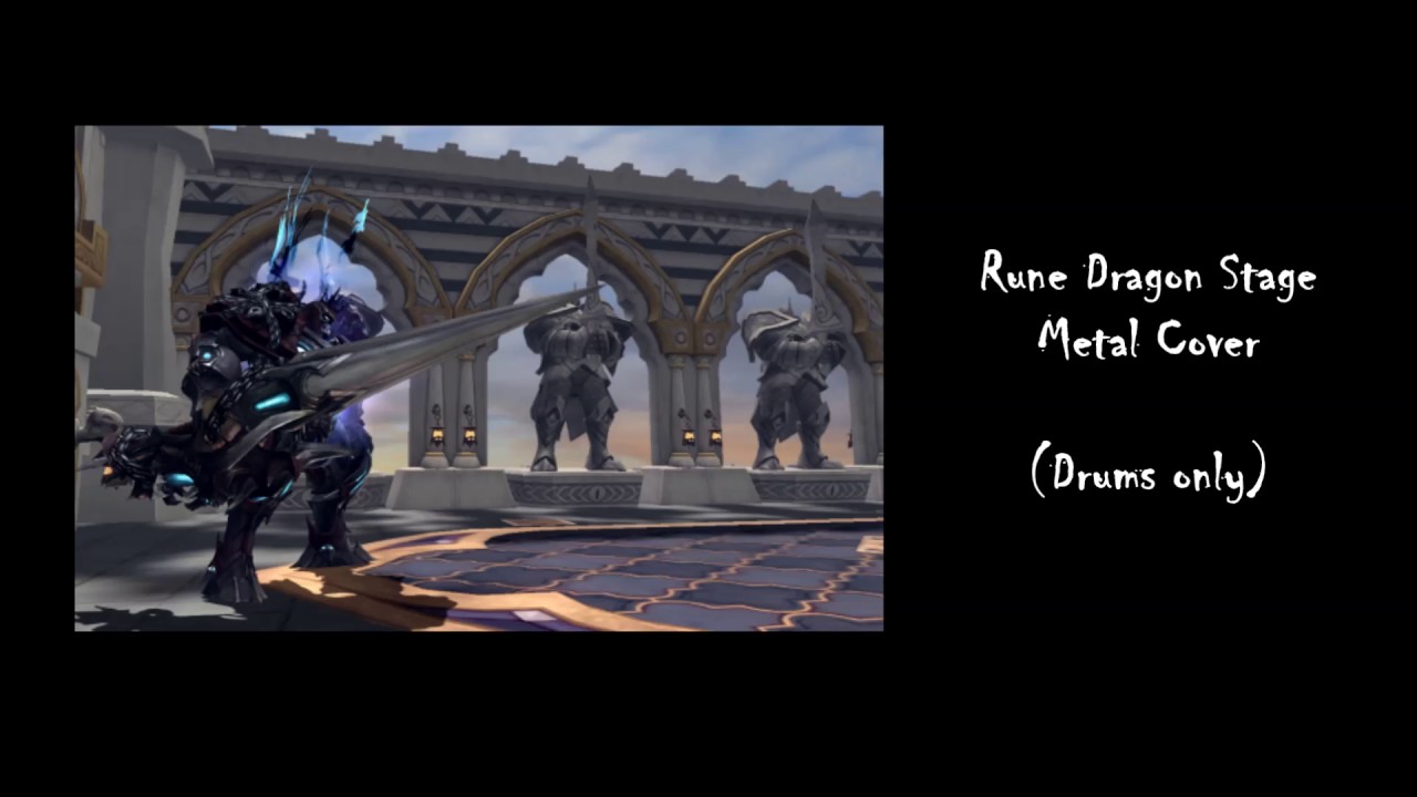 Dragon Nest - Rune Dragon Stage Metal Cover (Drums Only) - YouTube