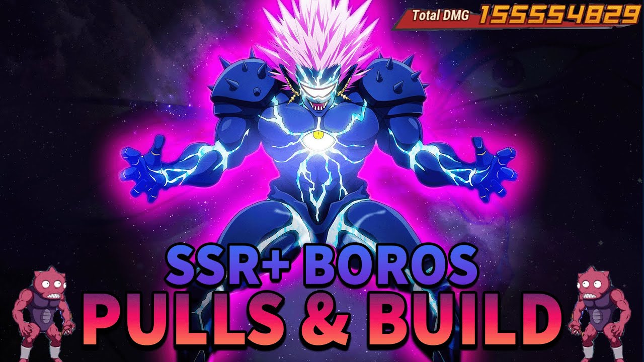 SSR+ Boros Pulls! MAXXED OUT Build, Damage, & PvP (OPM: The Strongest GLOBAL) - YouTube