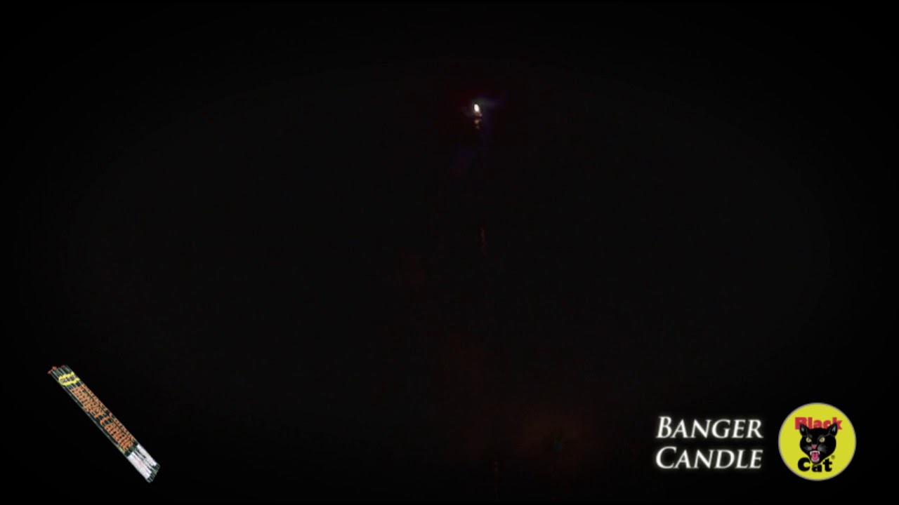 Banger Candle by Black Cat Fireworks 36/4 RCBC511 - YouTube
