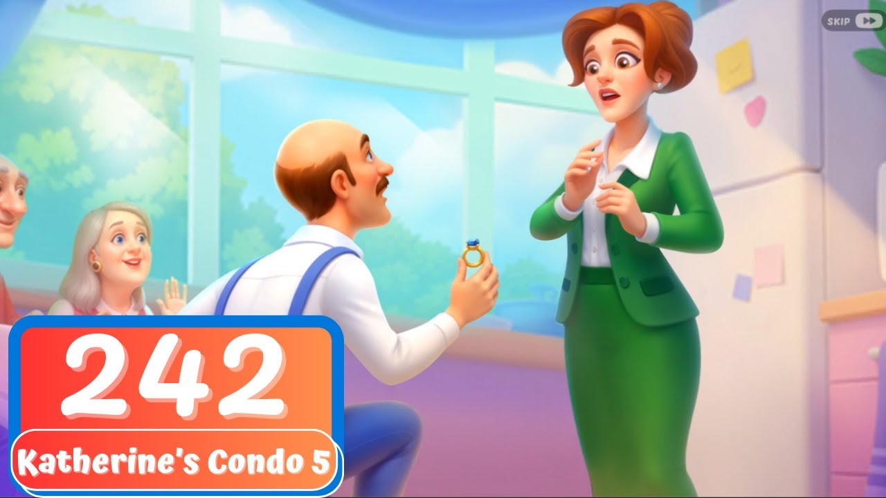 Homescapes - Day 242 - Katherine's Condo Day 5 - Gameplay Story - YouTube