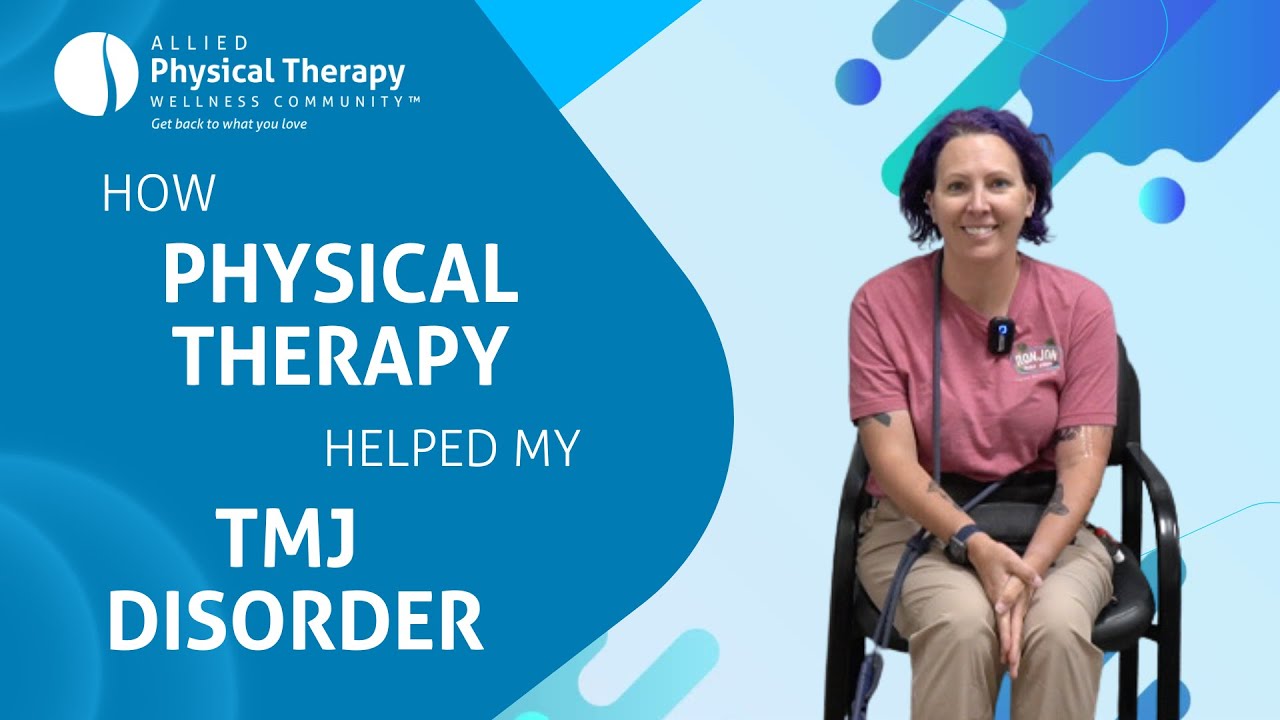 How Physical Therapy can help alleviate symptoms of TMJ Disorder - YouTube