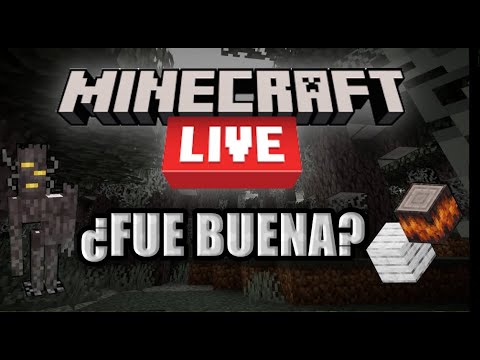 Hablemos de la Minecraft Live. - YouTube