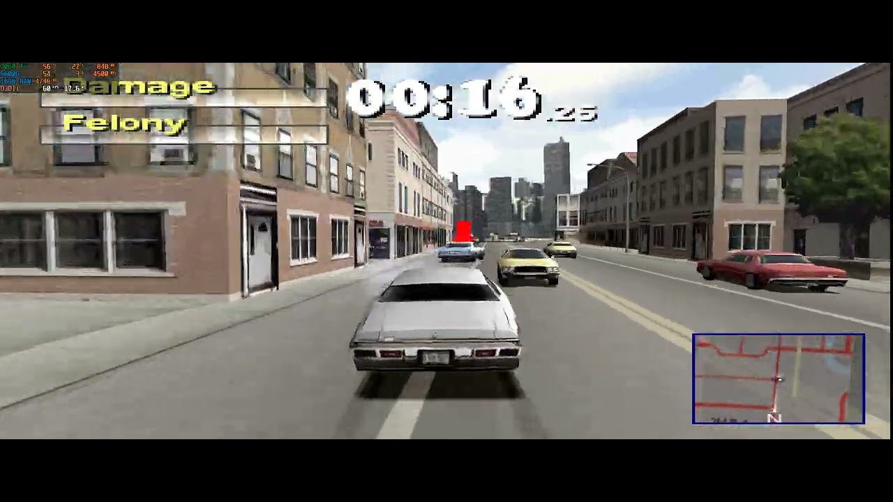 Driver 2 Walkthrough Part 2 - "Chase The Witness" [2160p60] - YouTube