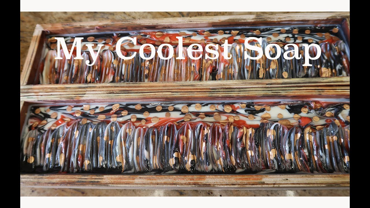My Coolest Soap Yet - Tiger King Soap - YouTube