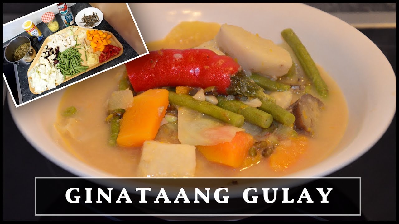 GINATAANG GULAY WITH DRIED ANCHOVIES OR BOLINAW (my version) | Utan ...
