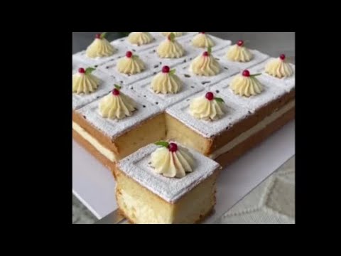 Borcamda ən yüngül pambıq tort resepti - Borcam tortu necə hazırlanır