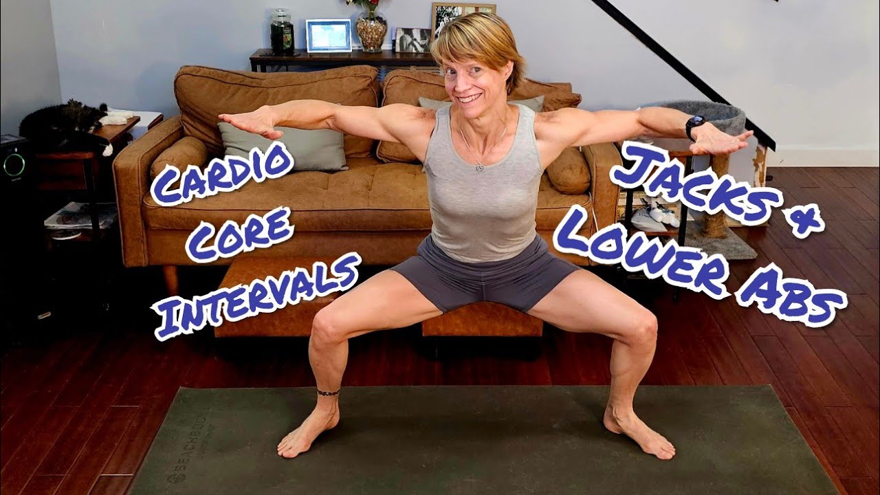 Cardio Intervals and Core Day 6: Jacks Up Your Abs Game! - YouTube