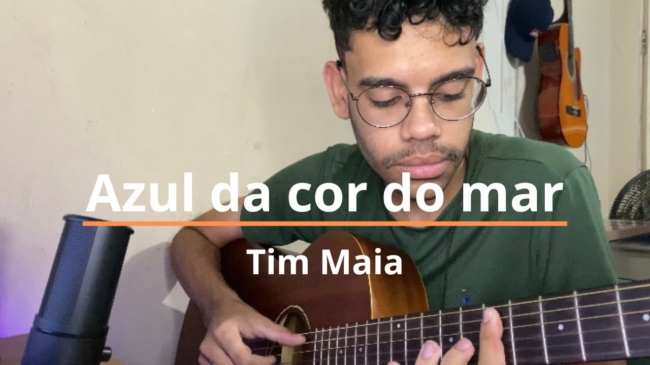 Azul da cor do mar - Tim Maia | Lucas Gabriel (cover) - YouTube