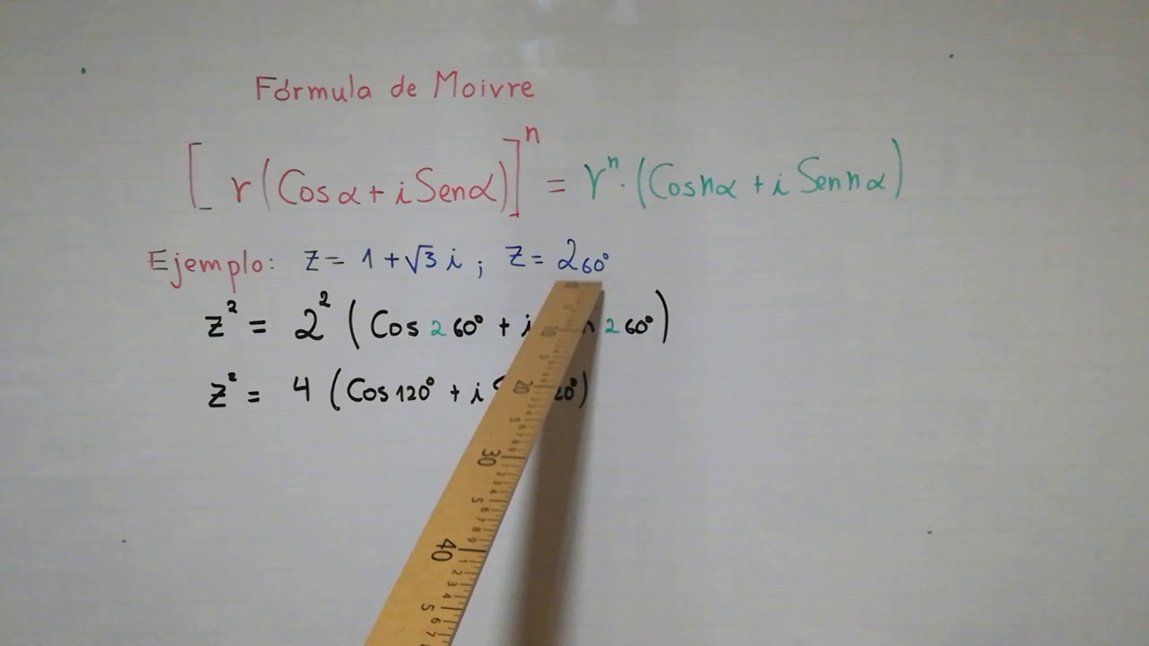 Fórmula de Moivre - YouTube