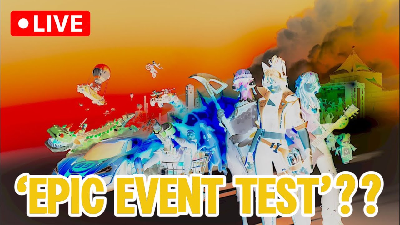 🔴 LIVE - Fortnite 'Epic Event Test' | #6 - YouTube