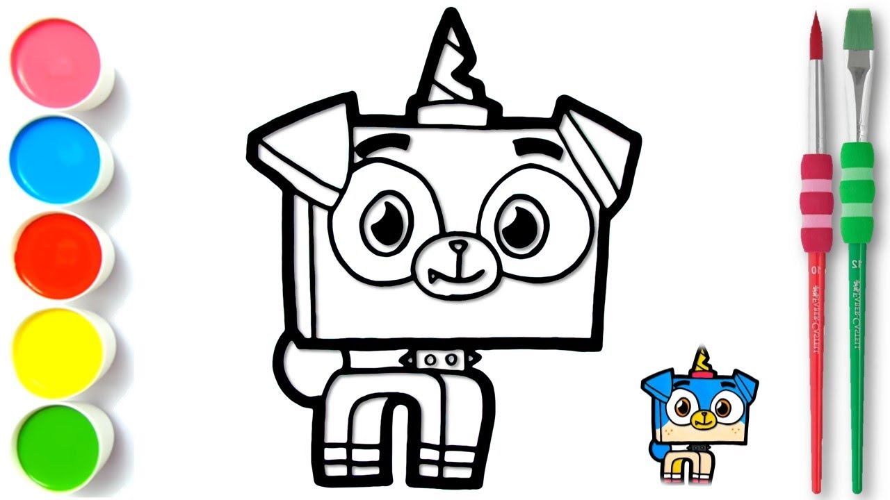 Draw Puppycorn Unikitty Painting, Drawing, Coloring Tips for Toddlers ...