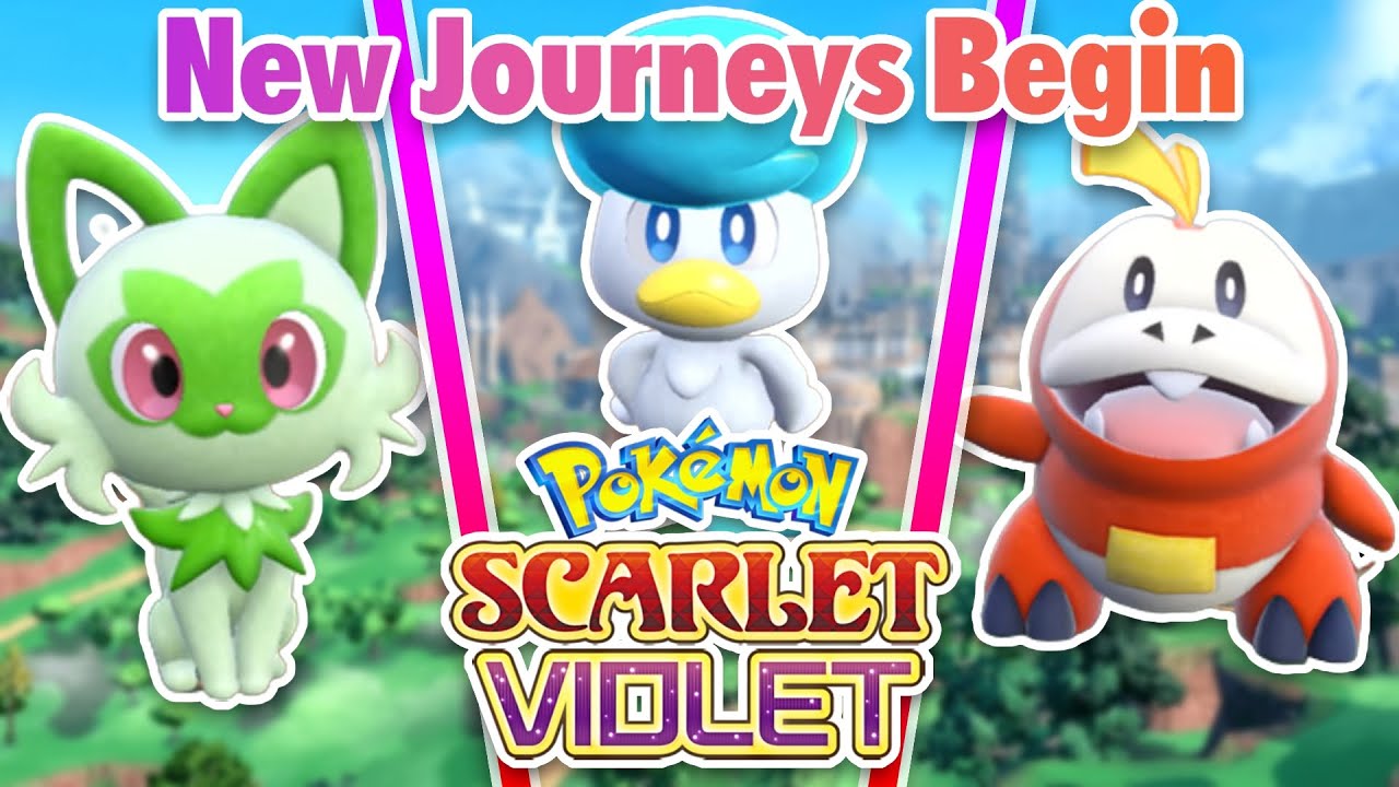 DISABLED GAMER'S FINAL PREVIEW OF POKEMON SCARLET & VIOLET - YouTube