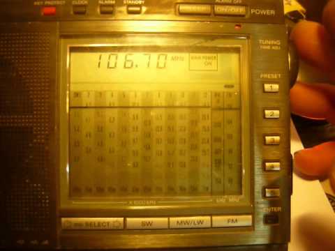 Sony ICF 7600 DA - YouTube