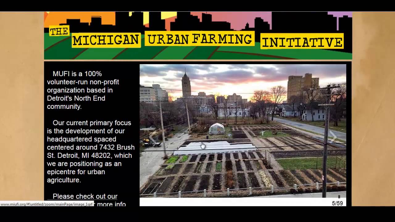 Rebuilding Detroit With Urban Farming - YouTube