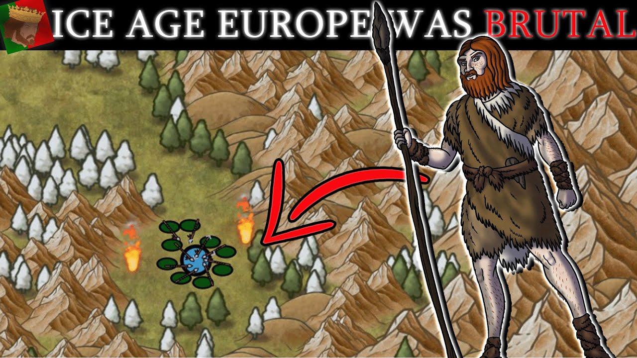 Ice Age Europe - 40.000 BC Neanderthal Europe - YouTube