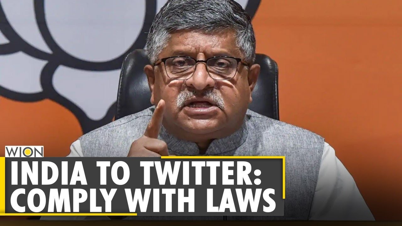 India hit out at Twitter saying, "Twitter can't dictate the legal ...