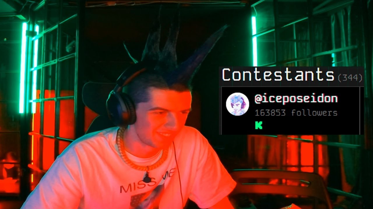 Ice Poseidon joins Sam event NextUp to get the 50k prize on phone call - YouTube