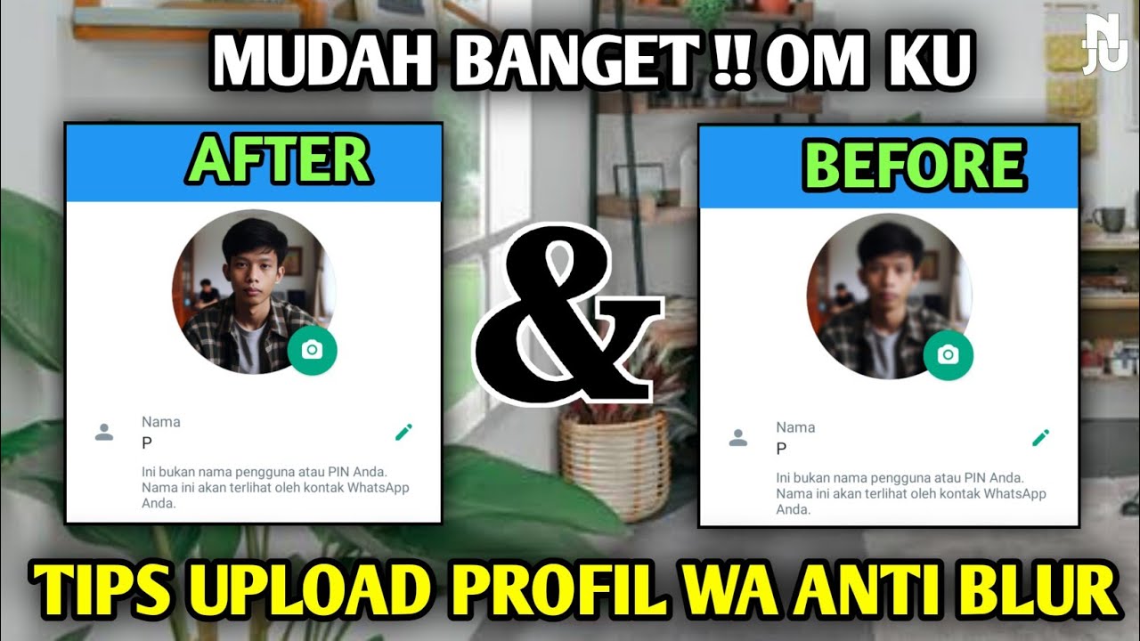BEGINILAH ! CARA AGAR FOTO PROFIL WA TIDAK BURAM AUTO JERNI - YouTube