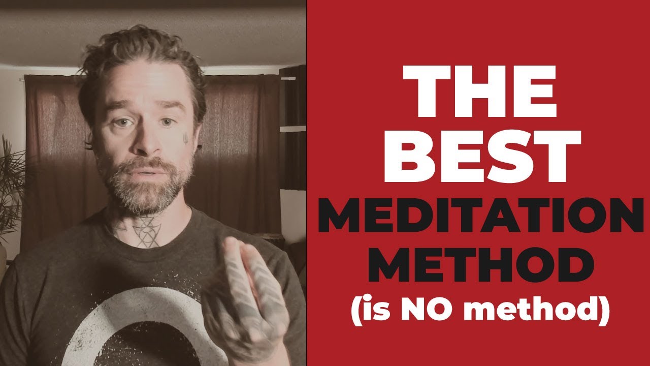 The Best Meditation Technique is NO Technique (Eventually) - YouTube
