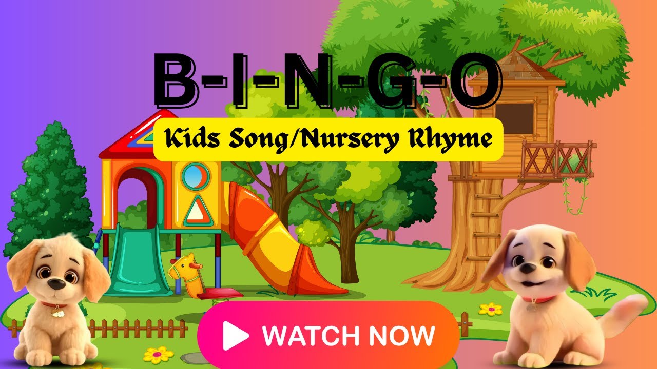 BINGO Was His Name-O | Fun Nursery Rhyme for Kids | Can You Spell B-I-N ...