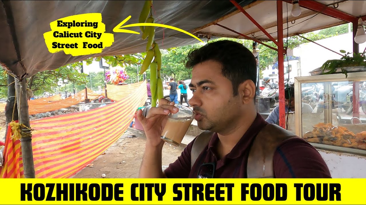 Kozhikode's Insane Beachside Street Food Tour - YouTube