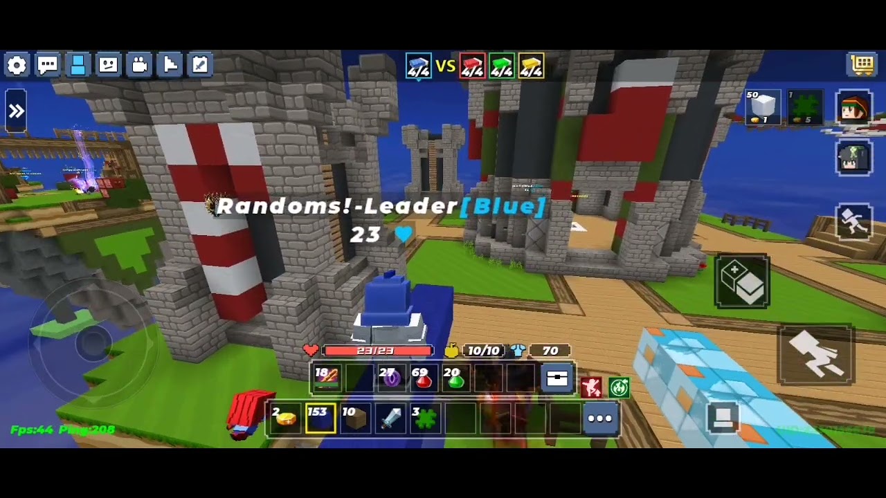 abuseing 99 cps in bedwars(Blockman go - YouTube