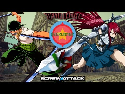 Let's Watch Zoro VS Erza | DEATH BATTLE! - YouTube