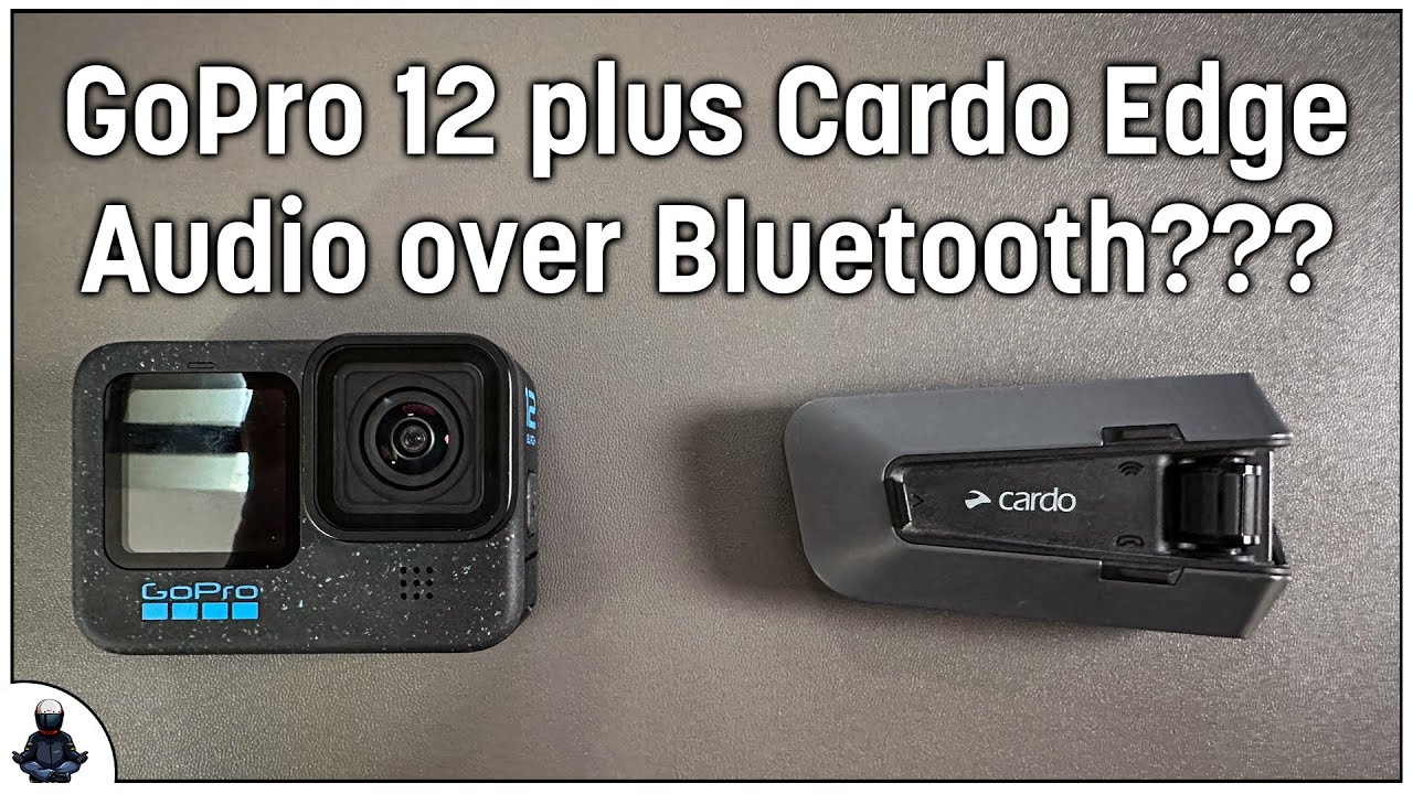 GoPro 12 connected to Cardo Edge to capture audio over a Bluetooth ...