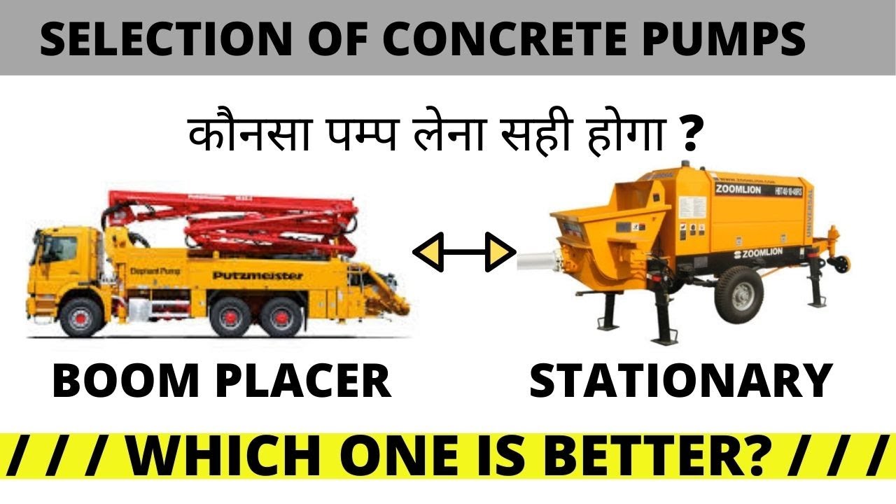 SELECTION OF CONCRETE PUMP | For High Rise, Commercial, Low Rises ...