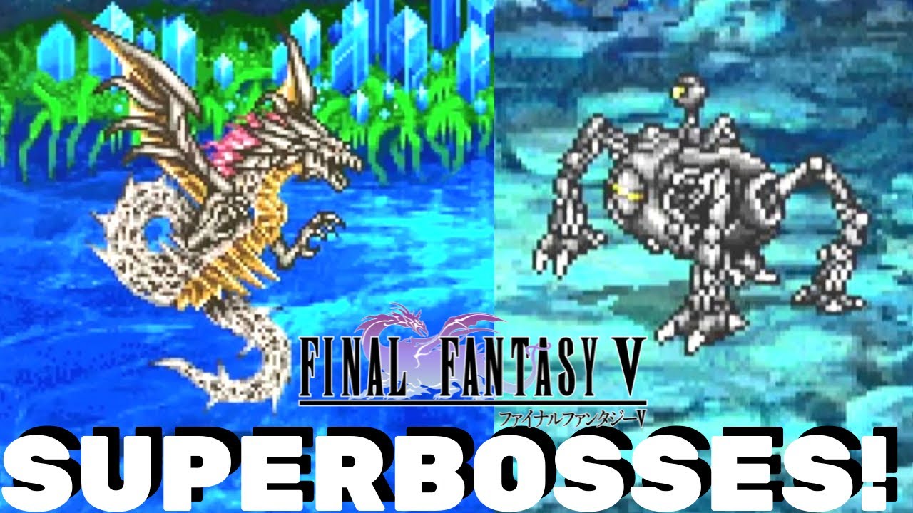 How To Beat The Superbosses!!! Final Fantasy 5 Pixel Remaster (Switch ...