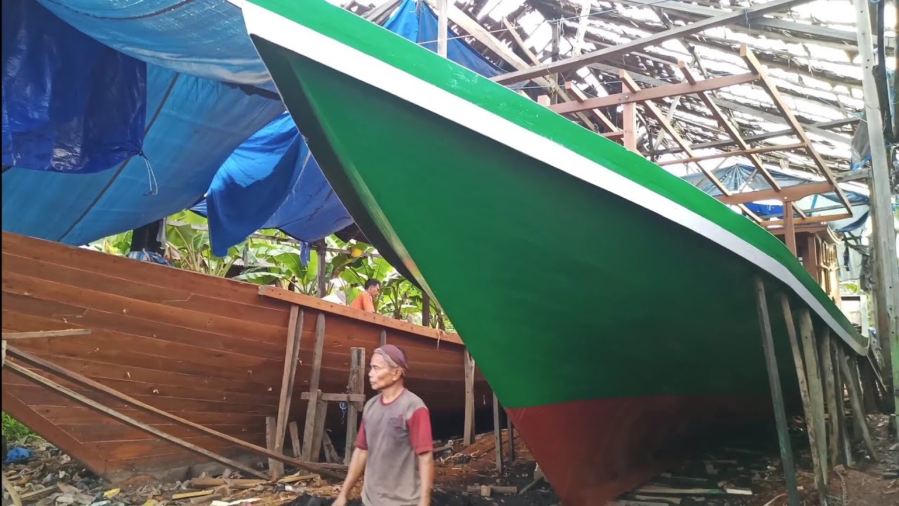fishing boat progres 100% siap meluncur - YouTube