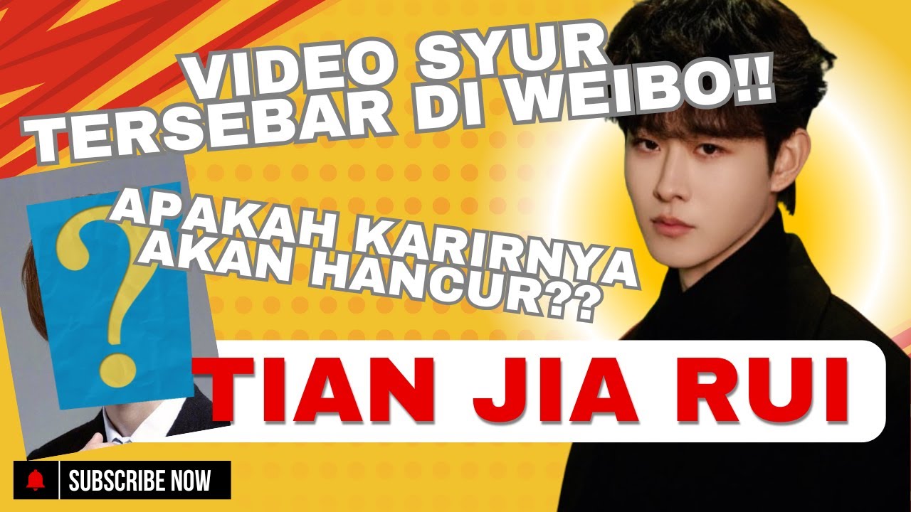 Tian Jia Rui: Aktor Ganteng Pendatang Baru yang Lagi Naik Daun! Siap ...