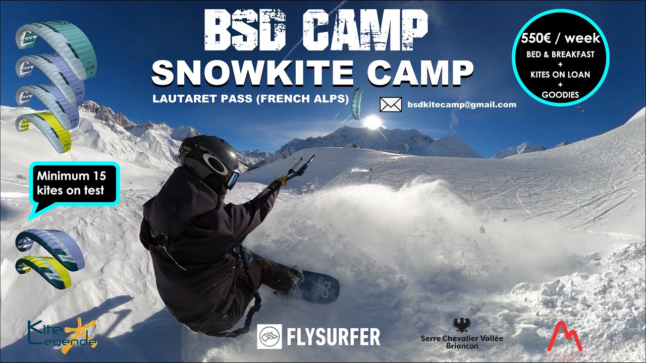 BSD SNOWKITE CAMP - YouTube