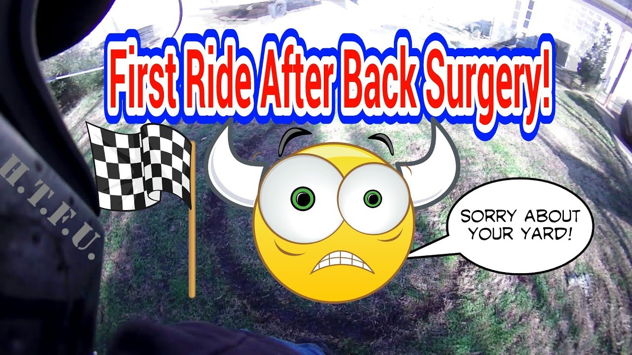 FIRST RIDE After Surgery Scooter Vlog - YouTube