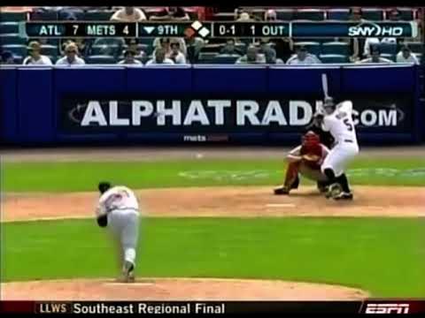 ATL@NYM: David Wright hits a two run homer to cut the #Mets deficit to 7-6 - YouTube