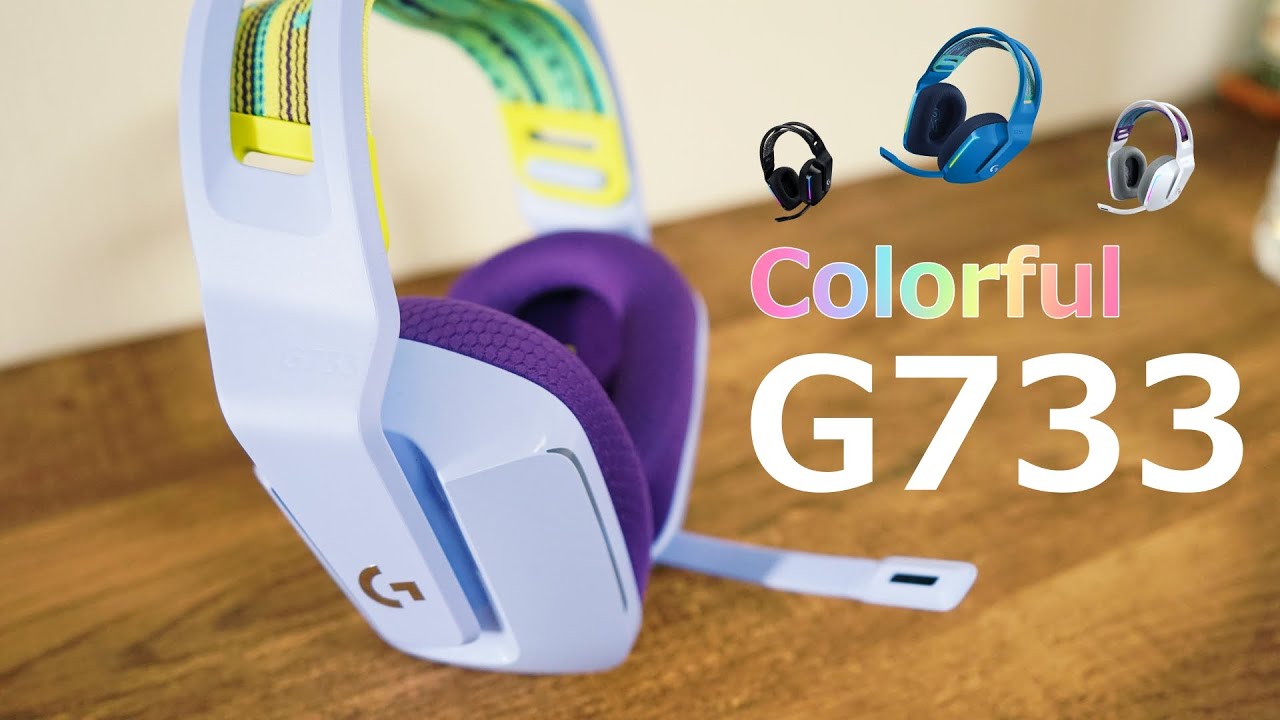 GET READY WITH G 第4弾！！今回はG733のレビューです！！ 今回からカラフル構成で仕掛けてきた感じですねwww Megさんが ...