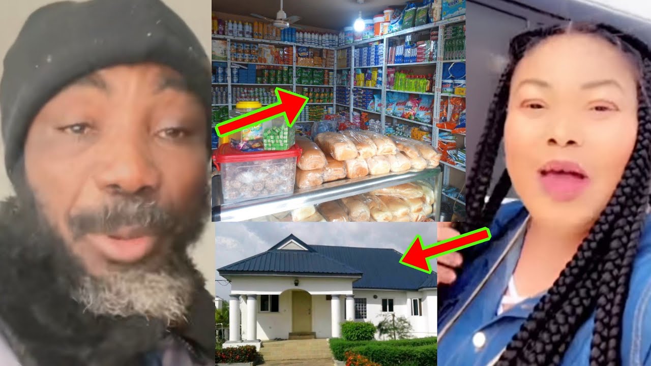 Big Akwess Praises Agradaa As He Reveals His House, Shop Agra Gave Him ...
