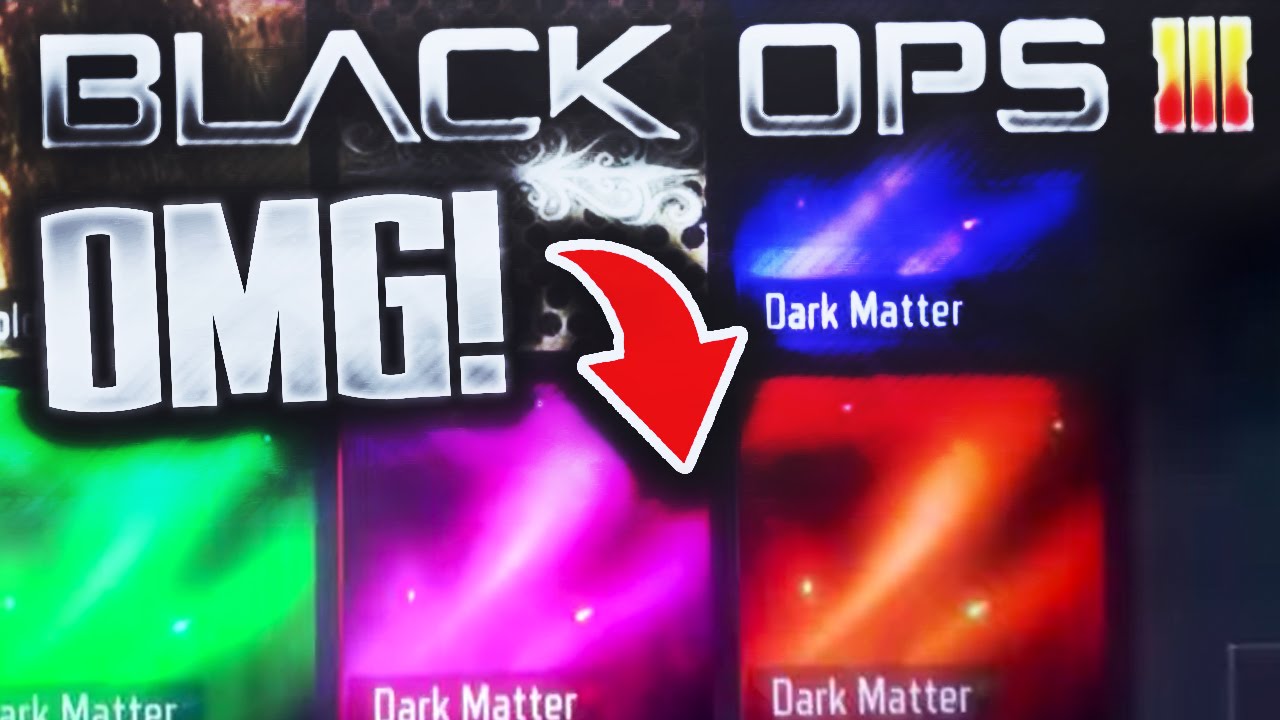 NEW DARK MATTER COLOURS IN BLACK OPS 3?!? DARK MATTER COLOUR VARIATIONS ...