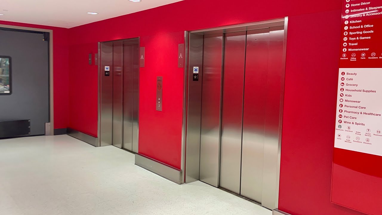 Retake on The MEI Hydraulic Elevators at Target Windward Mall - YouTube