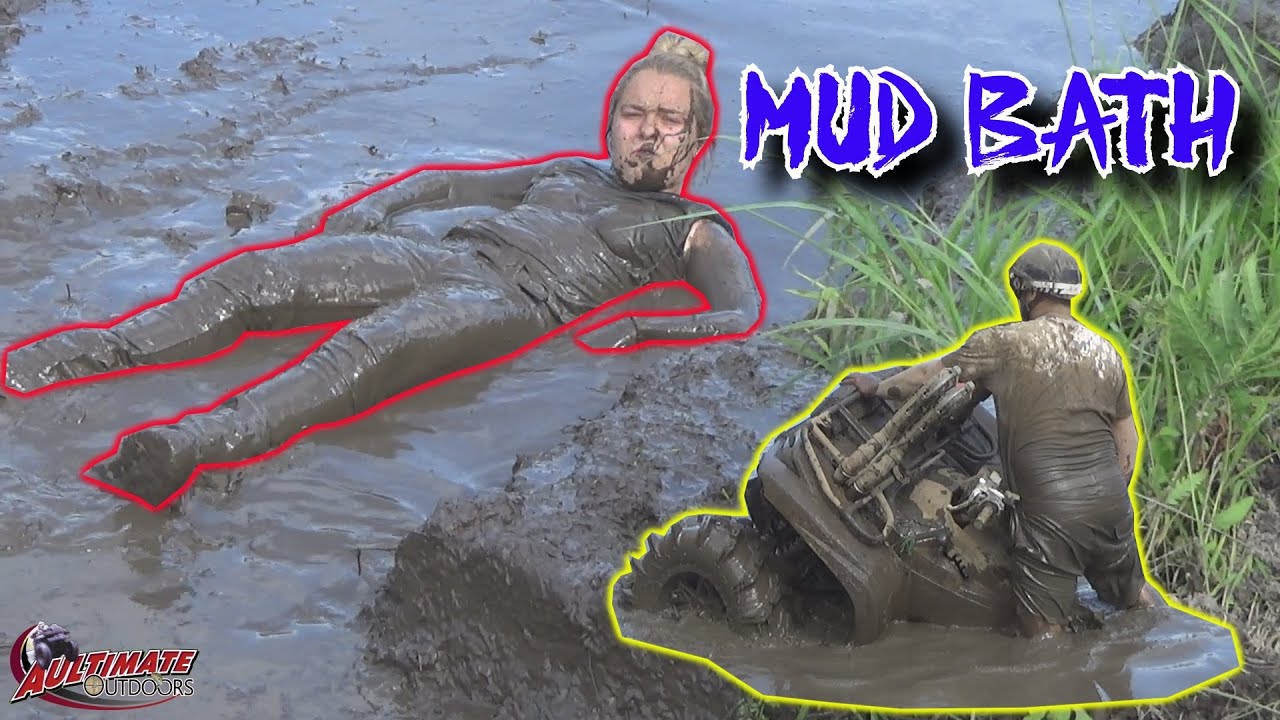 STUCK IN THE MUCK ..... MUD BATH AND ATV'S PT 6 - YouTube