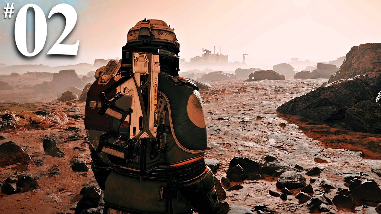 Starfield | EXPLORING MARS | Playthrough - Part 2 - YouTube