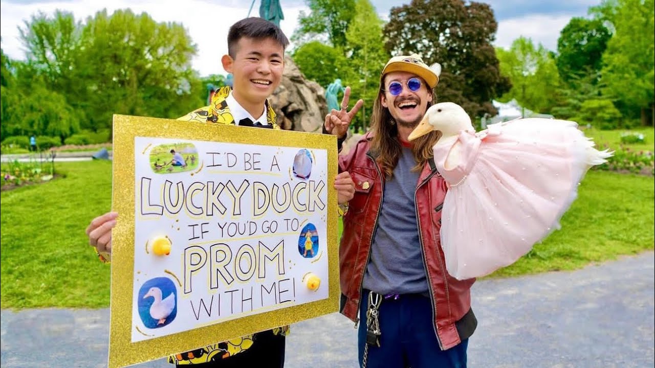 I took my duck to Prom - YouTube